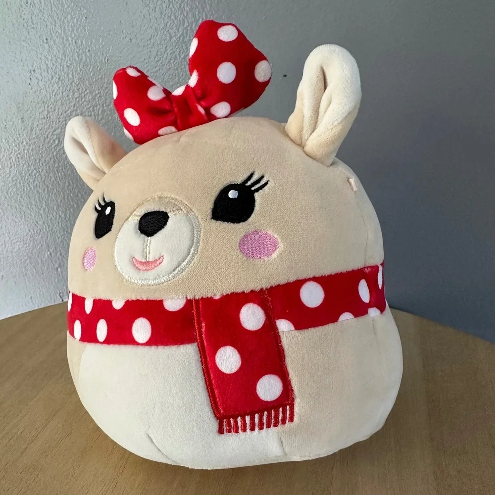 Squishmallows | Toys | Squishmallow Rudolph The Red Nose Reindeer 8 ...